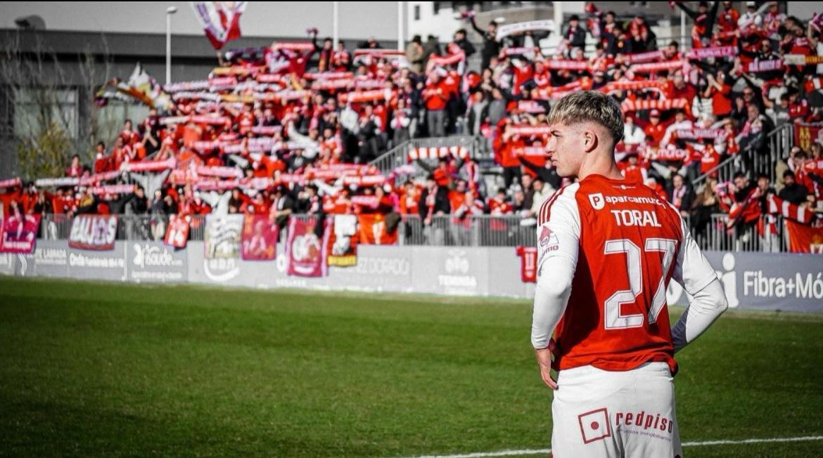 Antonio Toral, jugador del Murcia, cerca de recalar en el Betis